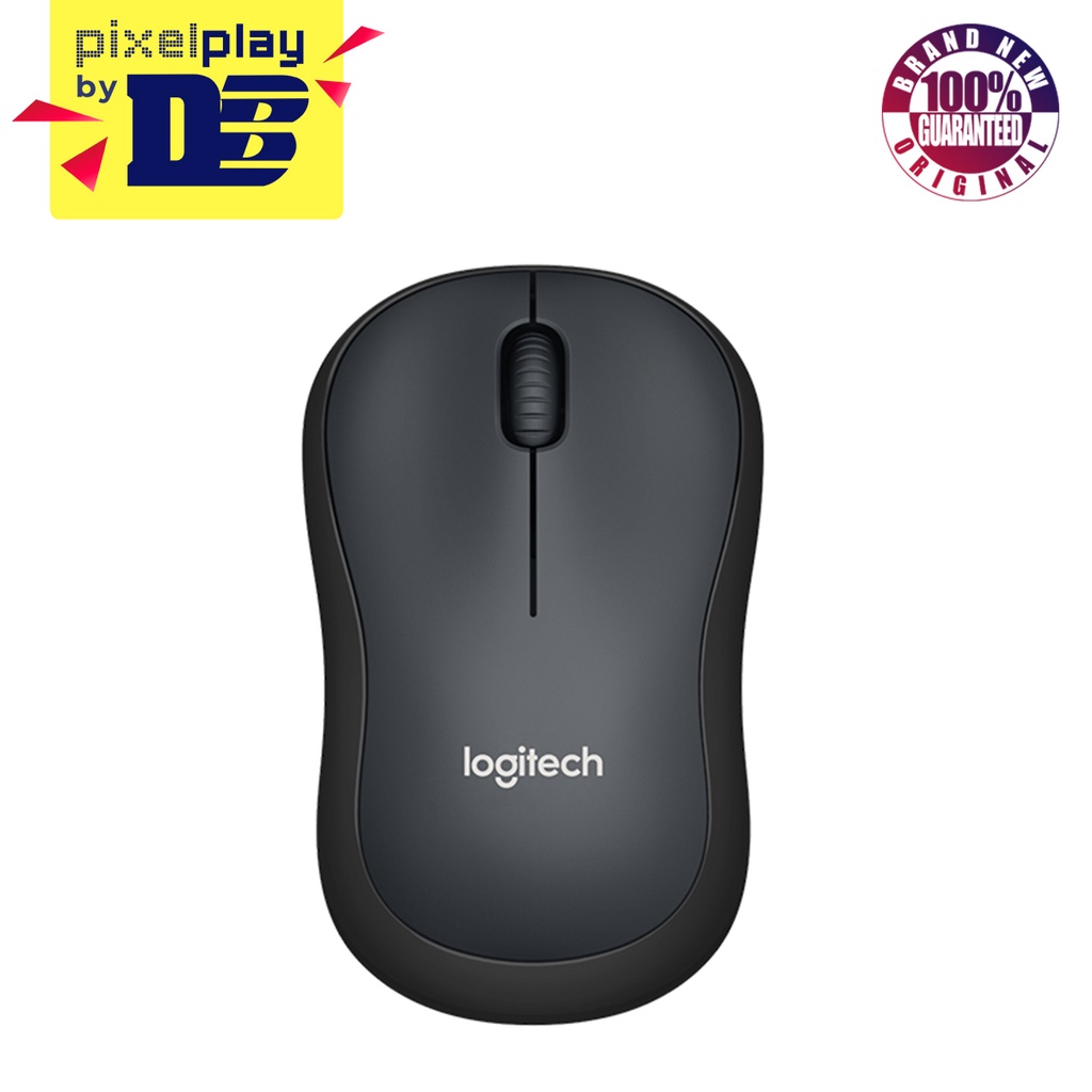 Logitech M221 Silent Wireless Mouse Charcoal | Shopee Philippines