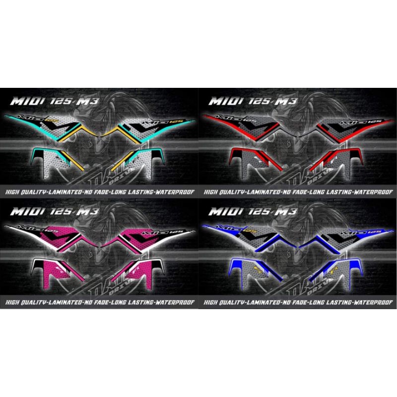 Yamaha Mio I 125 Decal Sticker (New Design) | Shopee Philippines