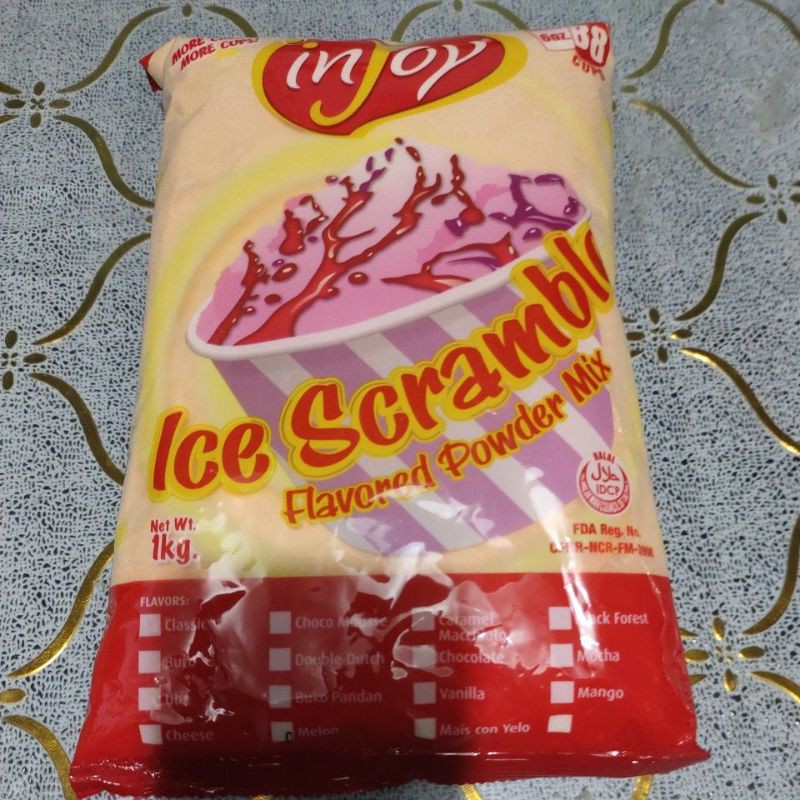 injoy ice scramble melon 1kg | Shopee Philippines