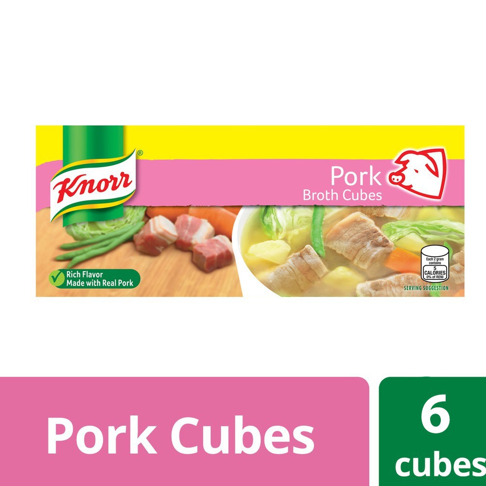 Knorr Cubes Pantry Pork 60g | Shopee Philippines
