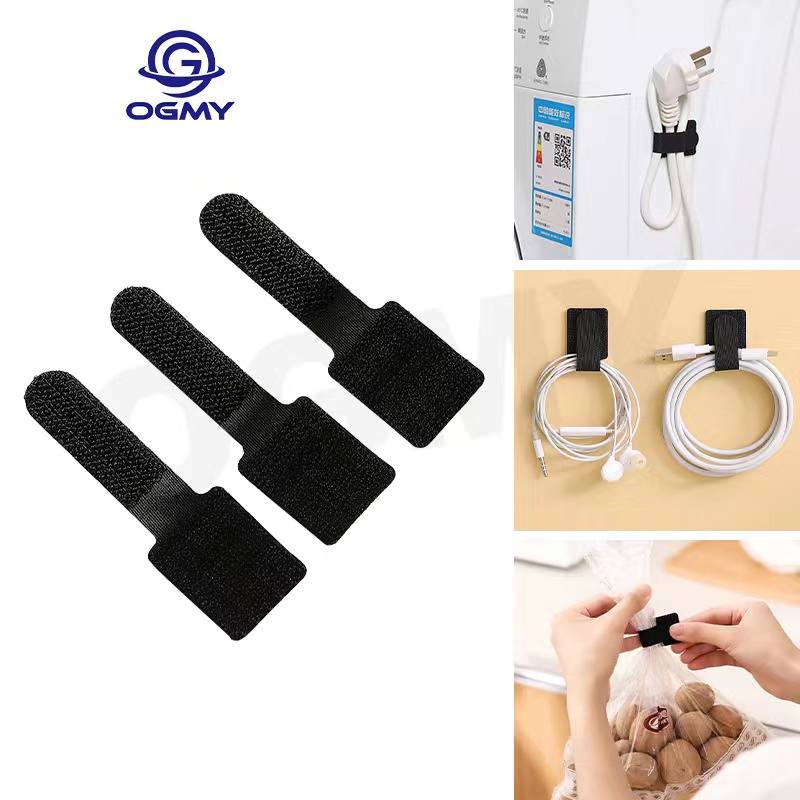 1pcs High self-adhesive cable organizer, Velcro charging fixed, punch ...