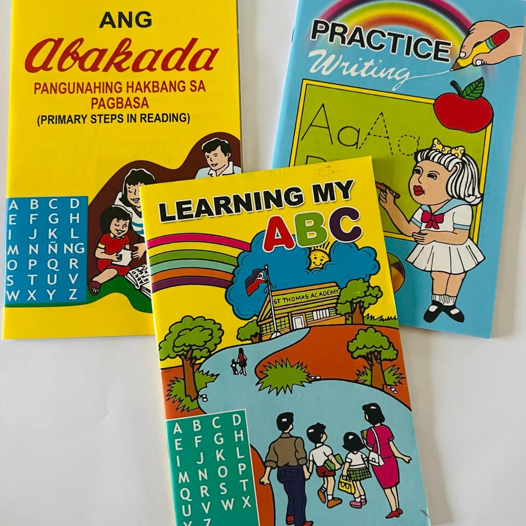 ABAKADA LEARNING MY ABC PRACTICE WRITING CURSIVE WRITING EDUCATIONAL 