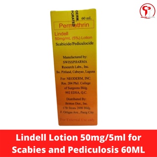 Lindell Lotion 50mg/5ml for Scabies and Pediculosis 60ML | Shopee ...