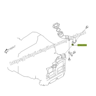 806922120 SUBARU Forester Legacy Impreza WRX STI Oil Filler Duct O Ring ...