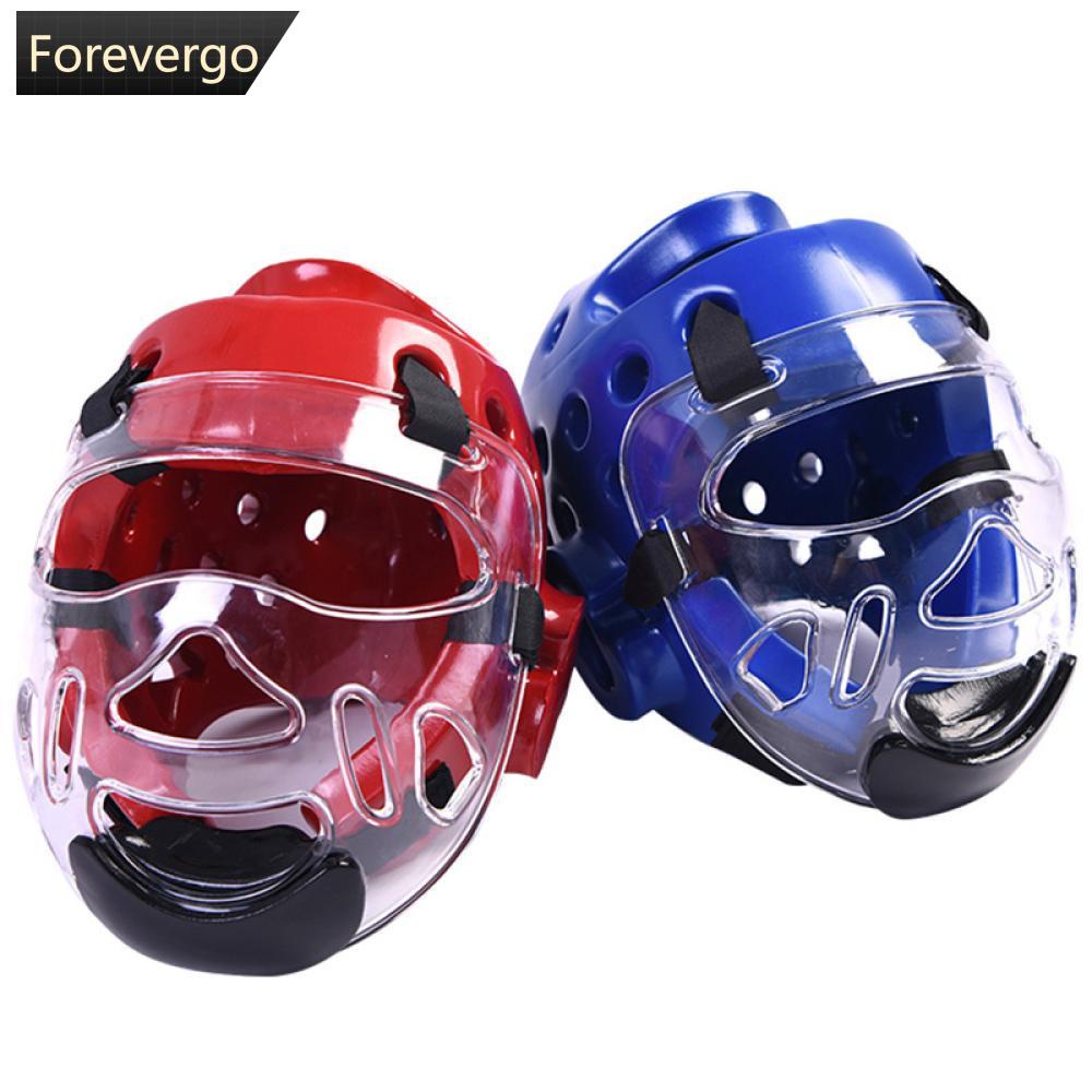 FOREVERGO Professional Taekwondo Head Protector MMA Helmet Muay Thai ...