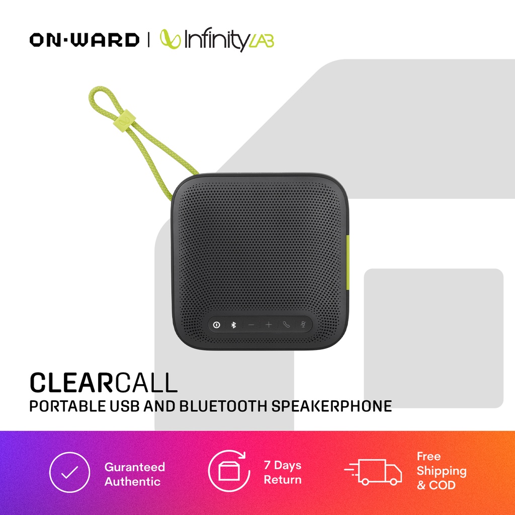 InfinityLab ClearCall Portable USB and Bluetooth Speakerphone | Shopee Philippines