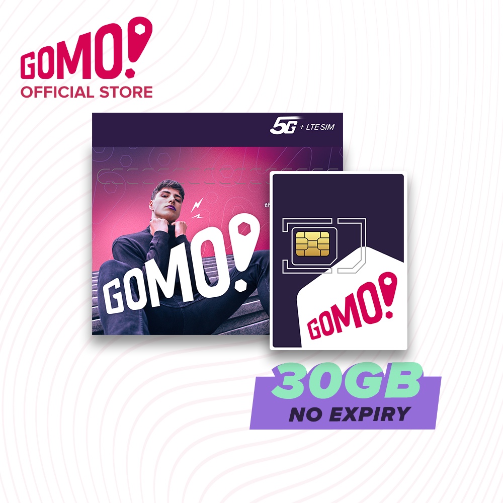 GOMO SIM With 30GB No Expiry Shopee Philippines