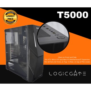 Keytech T5000 Tempered Glass Gaming Case | Shopee Philippines