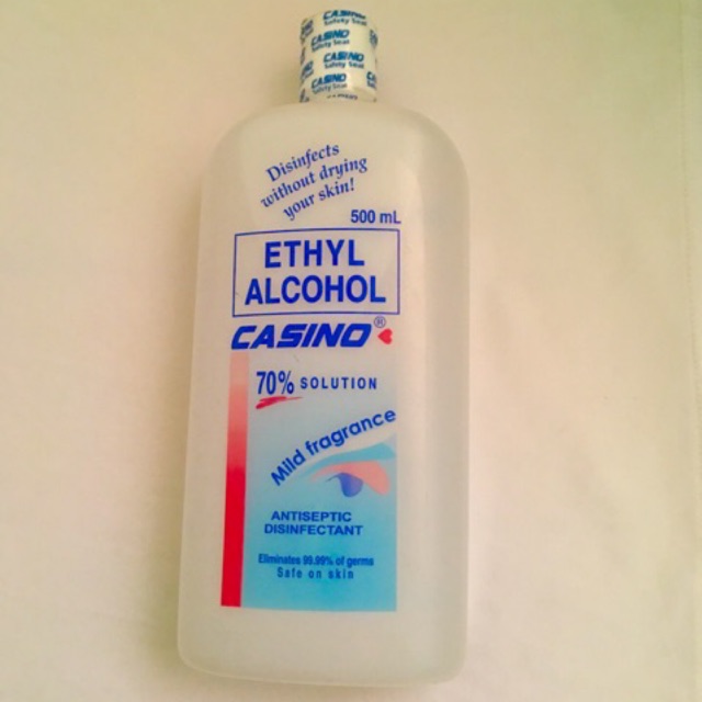 Casino Ethyl Alcohol 70% solution 500 ml | Shopee Philippines