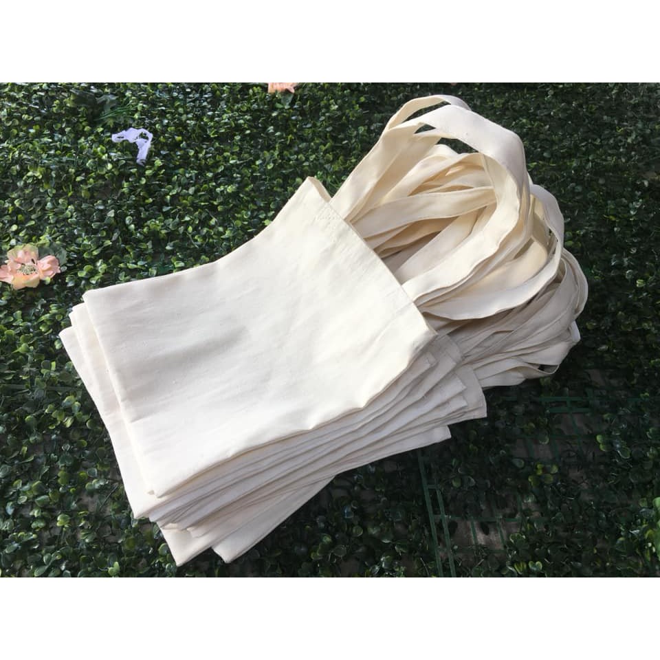 Package 3 (170 pcs) High Quality Canvas Tote Bag Katsa bag EcoBag Plain ...