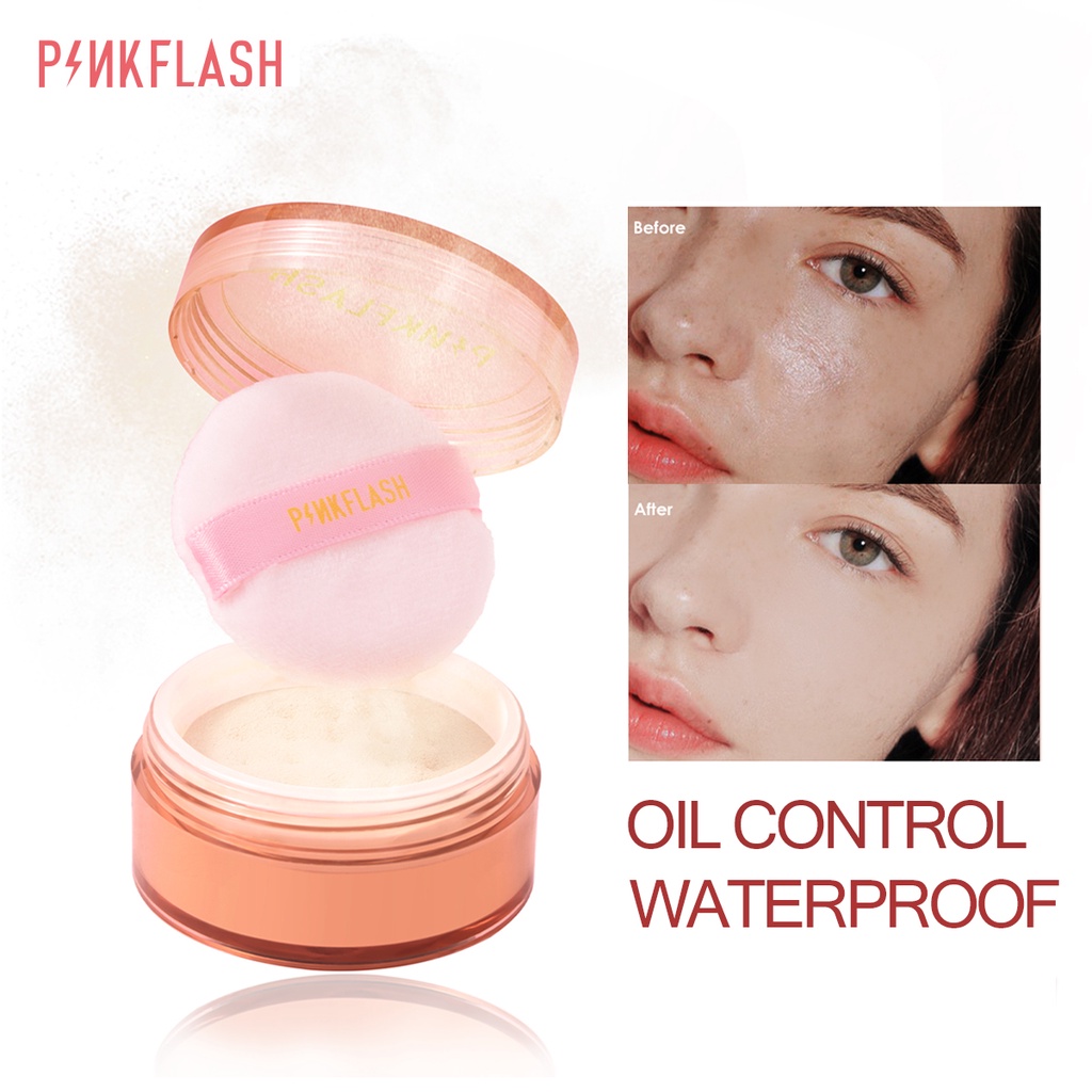 PINKFLASH OhMySelf Loose Setting Powder Oil Control Matte Lightweight ...