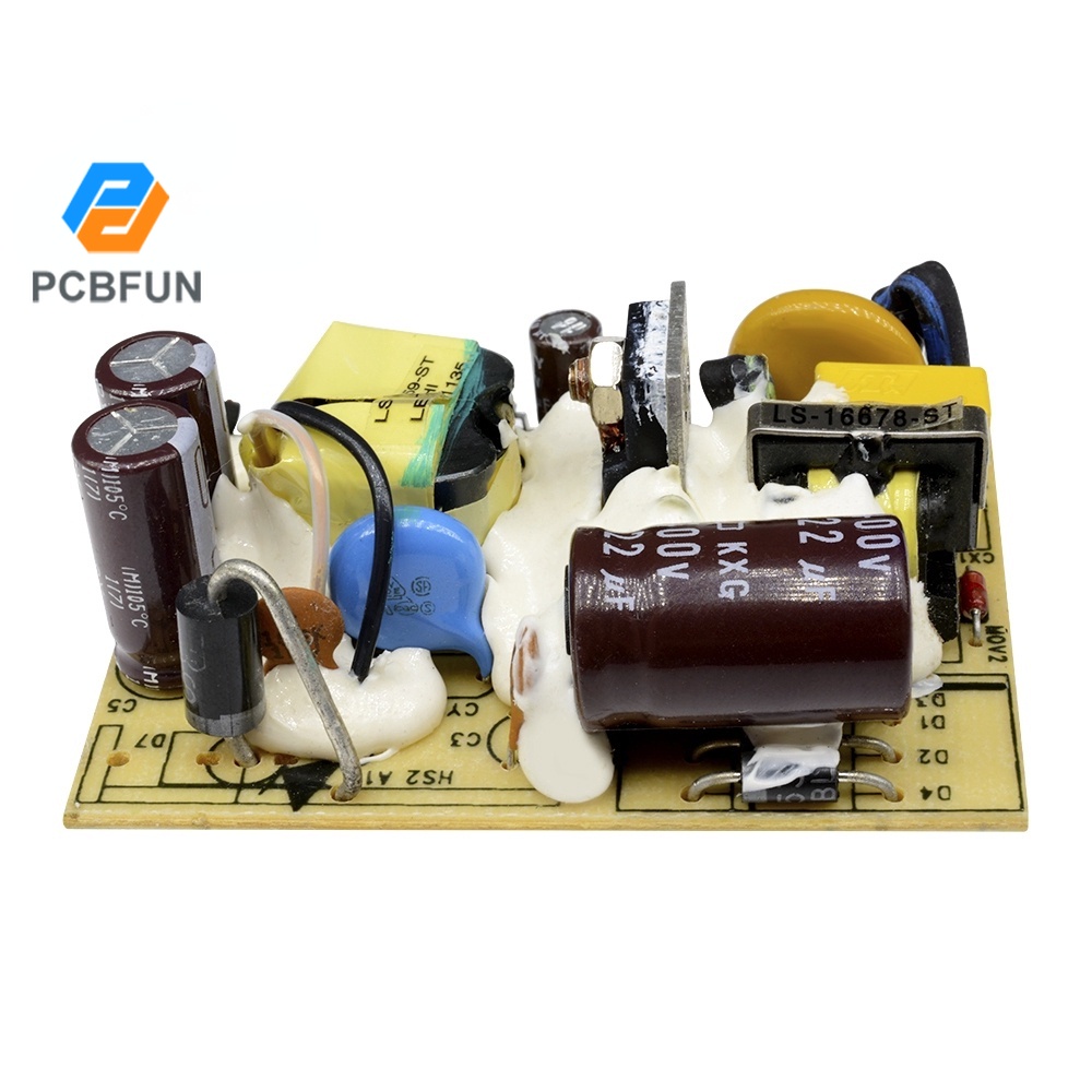 Pcbfun Ac-Dc 12v 2a Voltage Regulator Circuit Board Monitor Switch ...