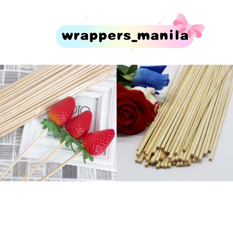 Floral Stick Flower DIY Bouquet Making Material for Flower Food ...