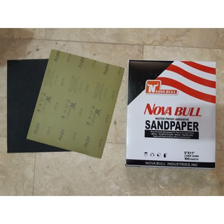 Sandpaper / Sand Paper / Liha Nova Bull Waterproof Sanding Paper ...