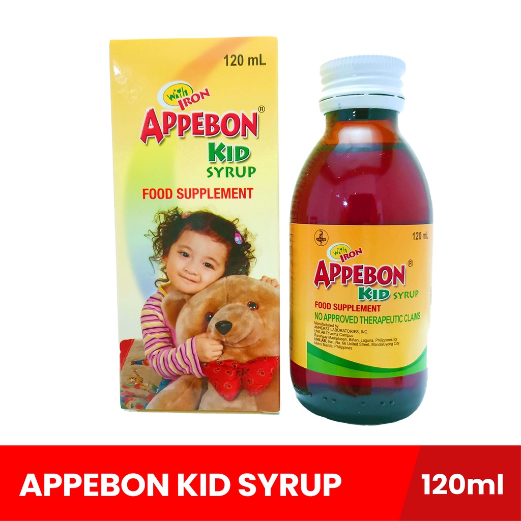 APPEBON Kid Syrup 120ml | Shopee Philippines