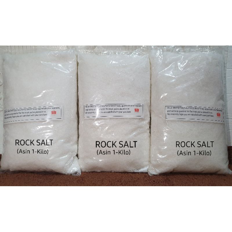 Asin PURE (Rock Salt) 1-Kilo | Shopee Philippines
