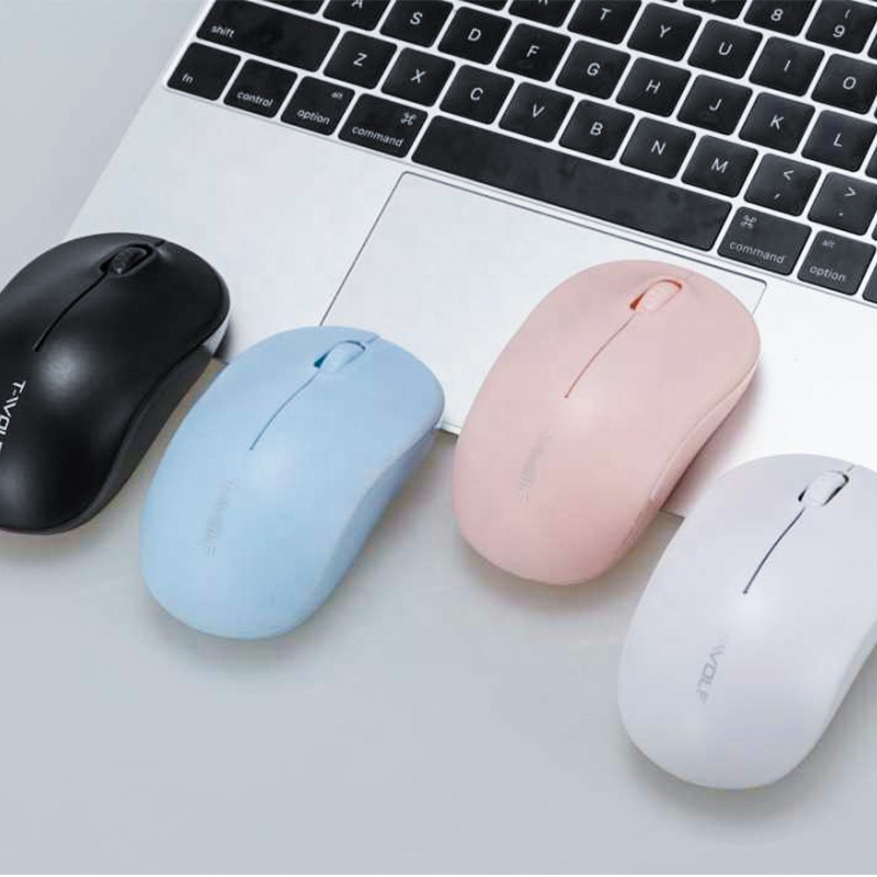 T-WOLF Q4 2.4G Wireless BT Connection Mouse Home Office Desktop ...