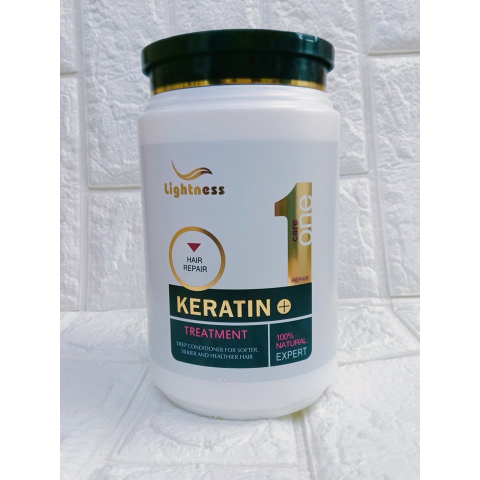 Lightness KERATIN Treatment ( ONE CARE ) Hair Repair 1000mL ( W ...