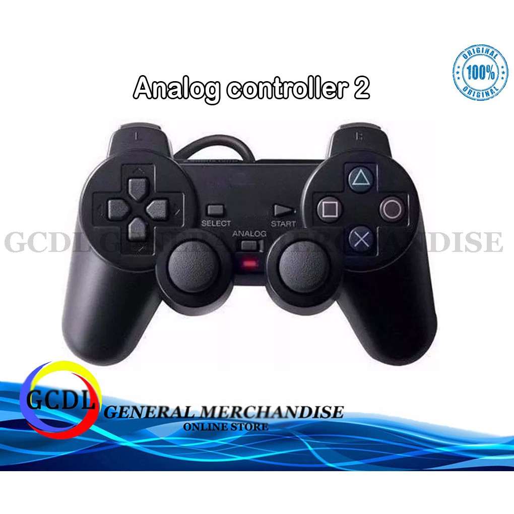 PS2 Wired Analog Controller 2 - GAM-JOY-PS2 | Shopee Philippines
