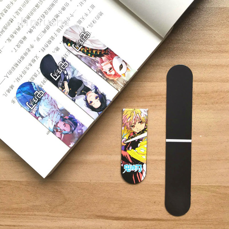 Jinfucha Demon Slayer Long refrigerator magnet with magnetic bookmark ...