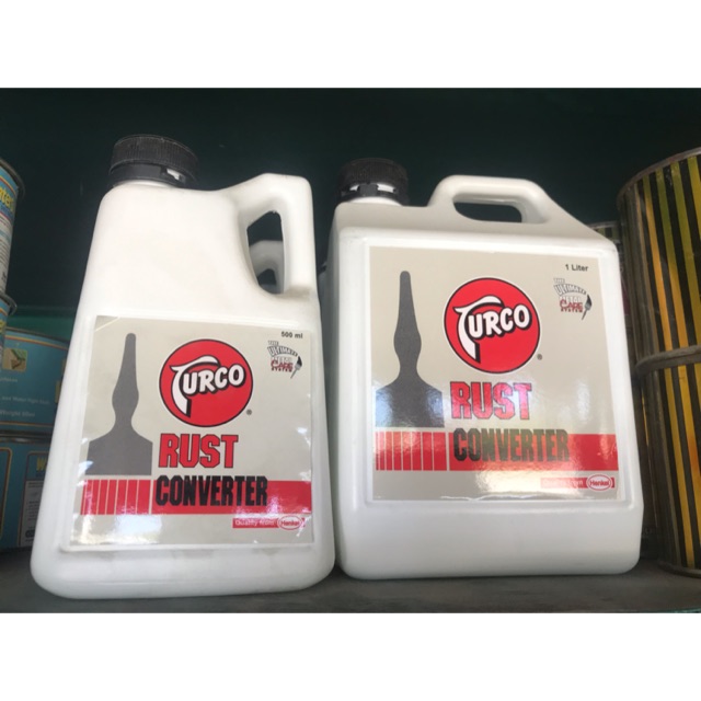 Turco Rust Converter 500 ml / 1 Liter Henkel / Kalawang | Shopee ...