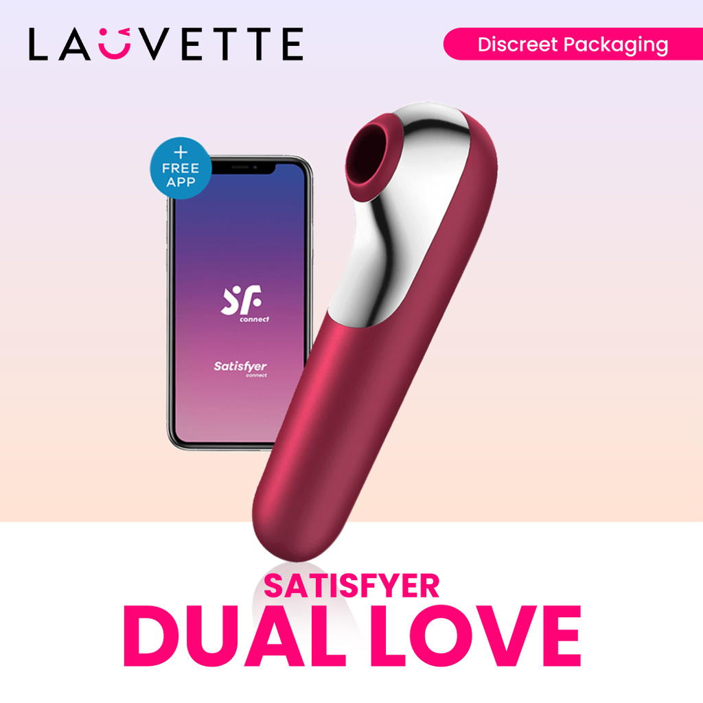 Satisfyer Dual Love - Clit Sucker and Vibrator | Shopee Philippines