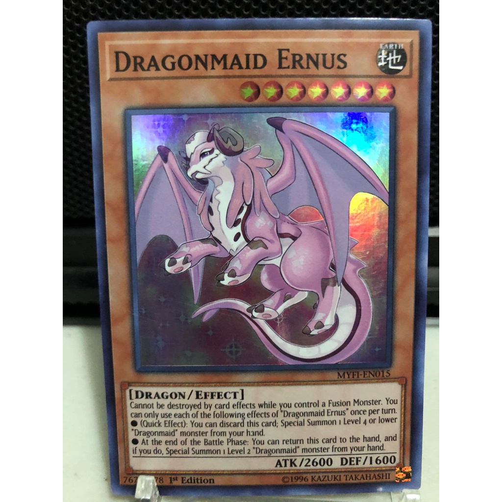 Dragonmaid Ernus - MYFI-EN015 - Super Rare 1st Edition | Shopee Philippines