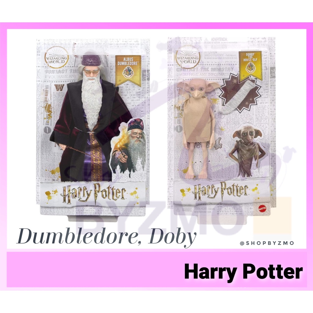 Mattel Harry Potter Albus Dumbledore Doll, Dobby Doby Brand New ...