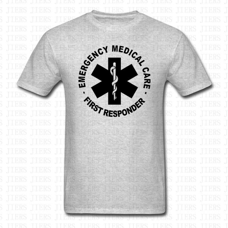 Fashion Emergency Medical Care First Responder Truck Van T Shirt Cotton ...