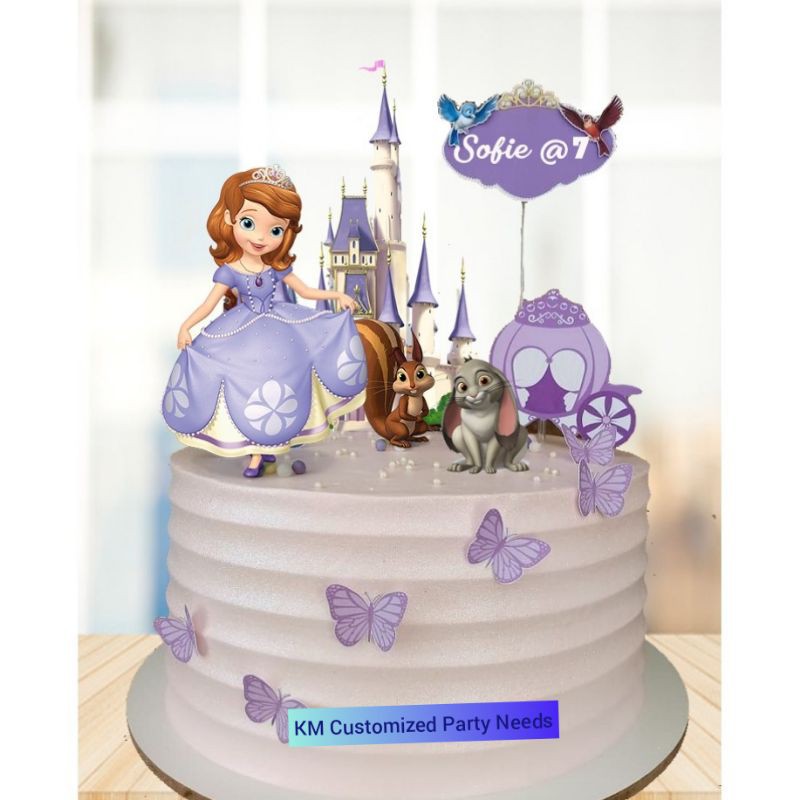 Sofia The First Theme Cake Topper | Shopee Philippines