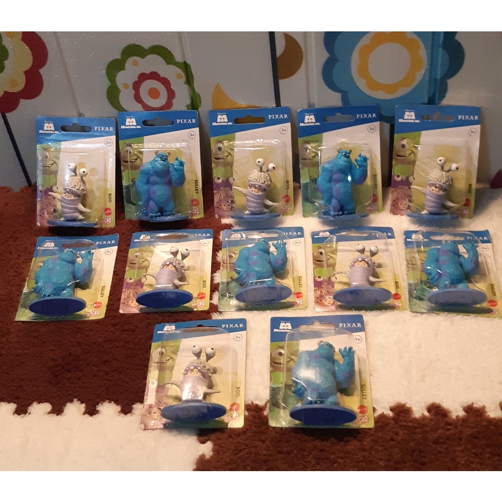 Monsters, Inc. Sully Boo and Finding Nemo Authentic Miniature Figurines ...