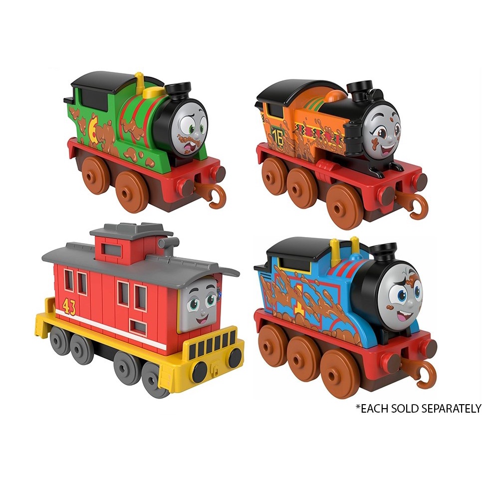 Thomas & Friends Bruno Push-Along Die-Cast Toy Train Engine for ...