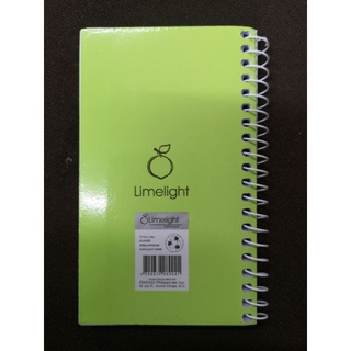 Limelight Spiral notebook 80 leaves Memo notebook small note book ...
