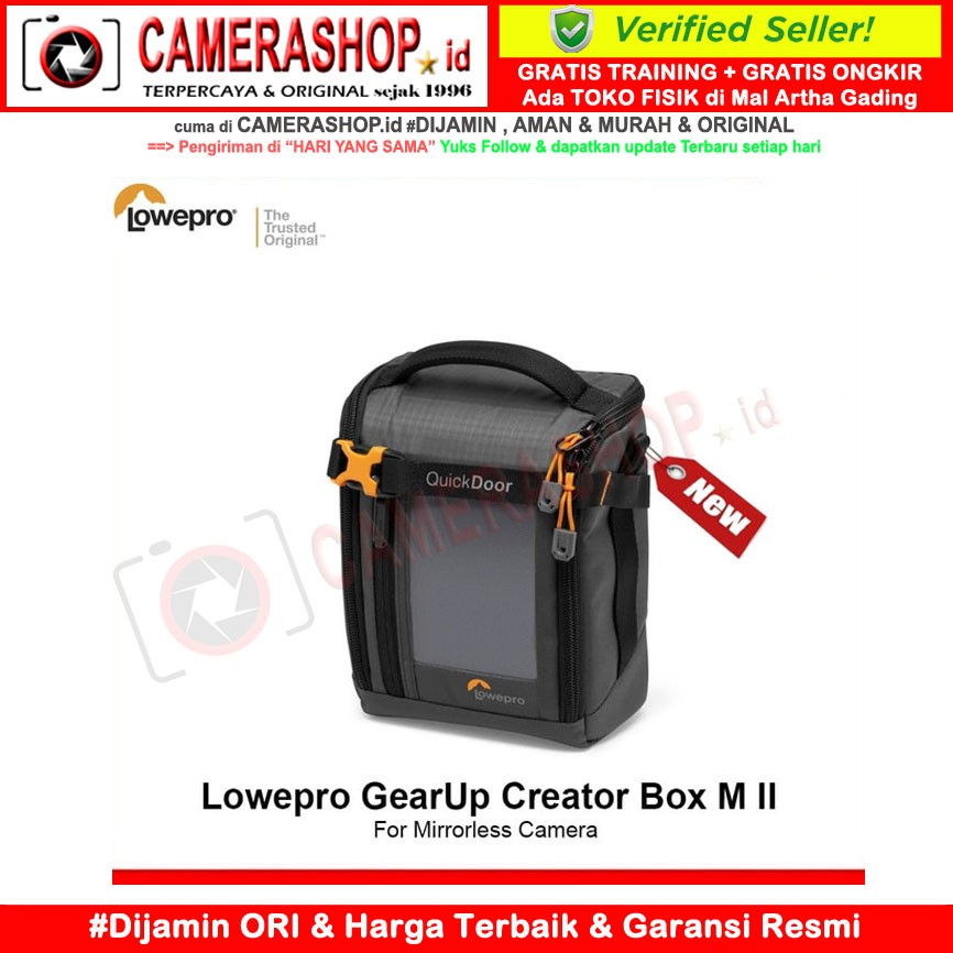 Lowepro Gear Up Creator Box Medium II (Gray) | Shopee Philippines