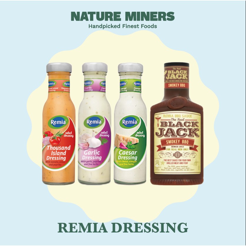 Netherland Remia Salad Dressing Assorted Flavour 250ml / Smokey BBQ ...