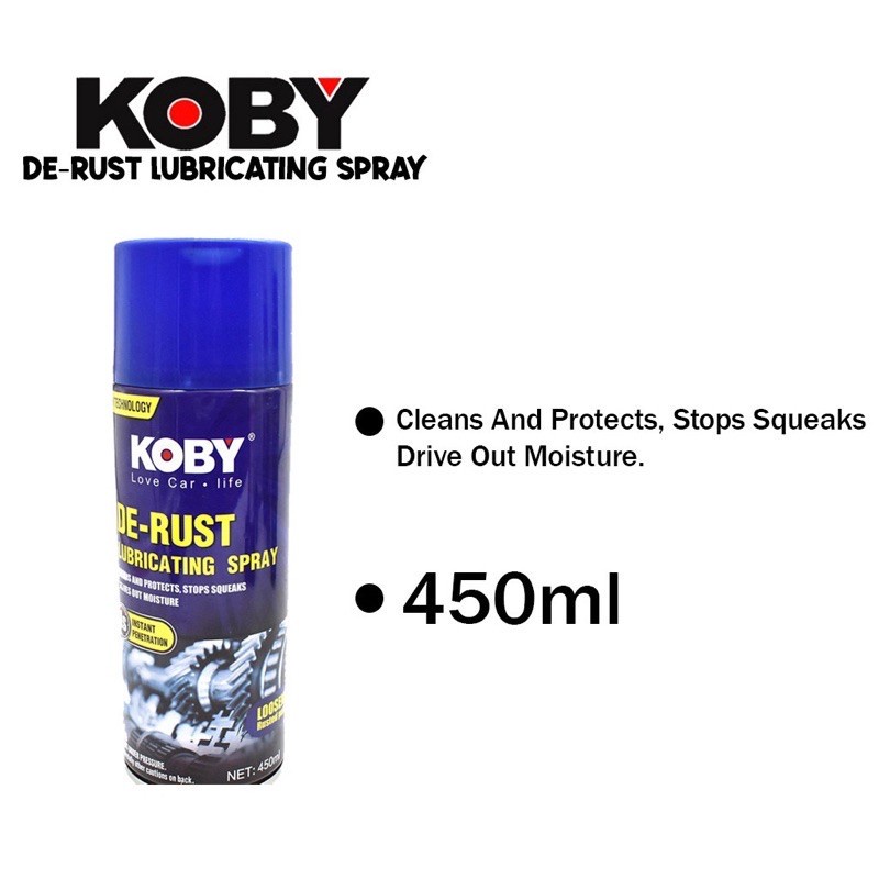 KNK Motor Koby De Rust Lubricating Spray And Penetrating Oil 450ml ...
