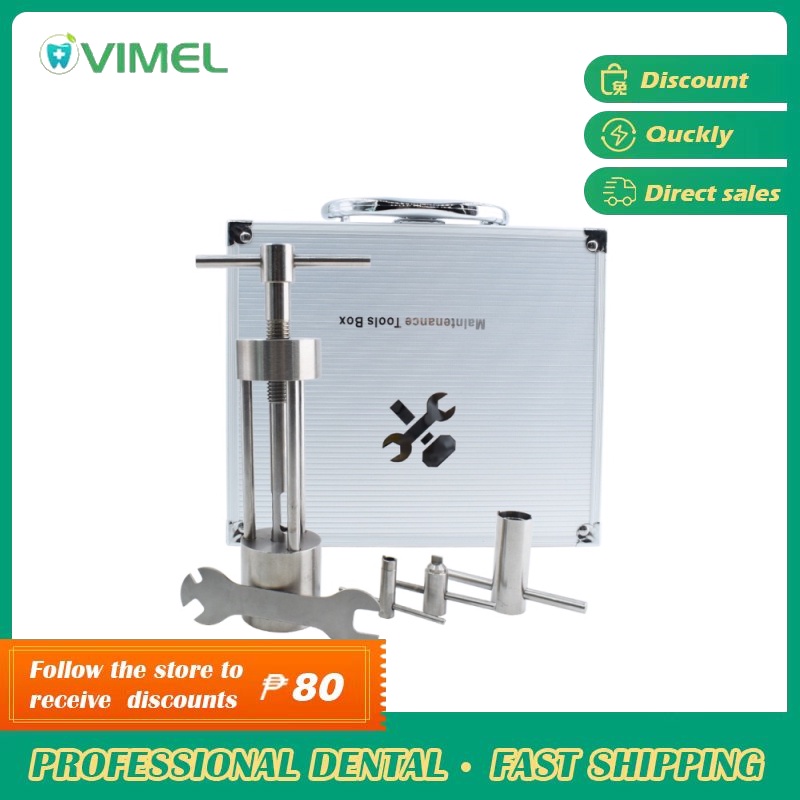 Dental low-speed handpiece maintenance tool set multi-functional ...