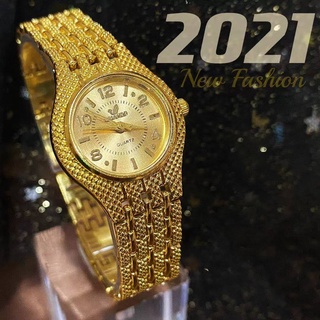 [Maii] Geneva Twisted Strap Femme Style Jewelry Bangle Watch Jewelry ...