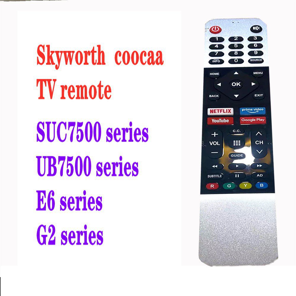 Coocaa Skyworth REMOTE Smart TV remote control (Original) TB5000 ...