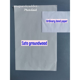 SATO Sub 18 / 63gsm Groundwood Mimeo Paper / Newsprint Paper Short and ...