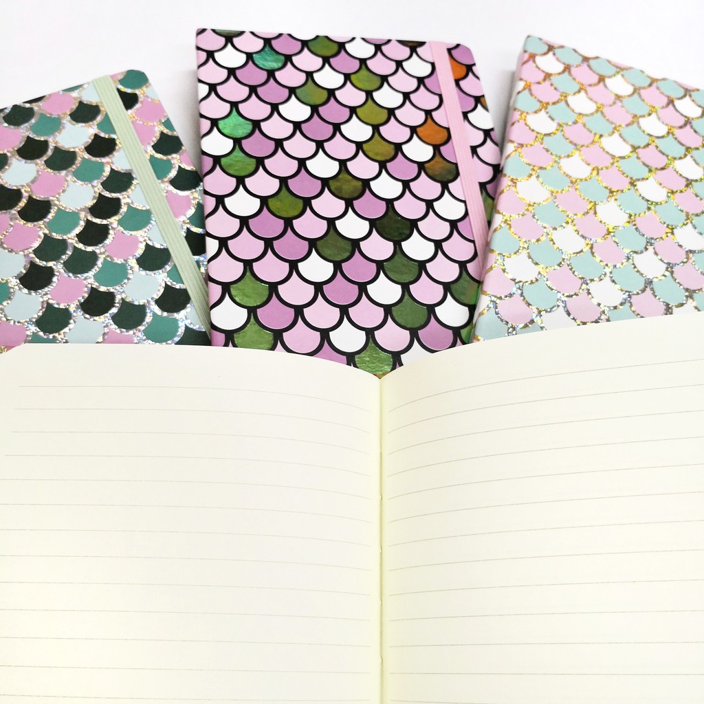 MERMAID TAIL HARDBOUND NOTEBOOK PLANNER JOURNAL DIARY | Shopee Philippines