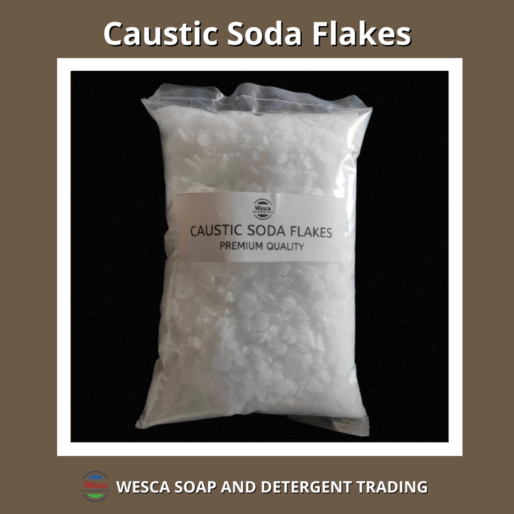 CAUSTIC SODA FLAKES/ LYE/ SODIUM HYDROXIDE 1kg | Shopee Philippines