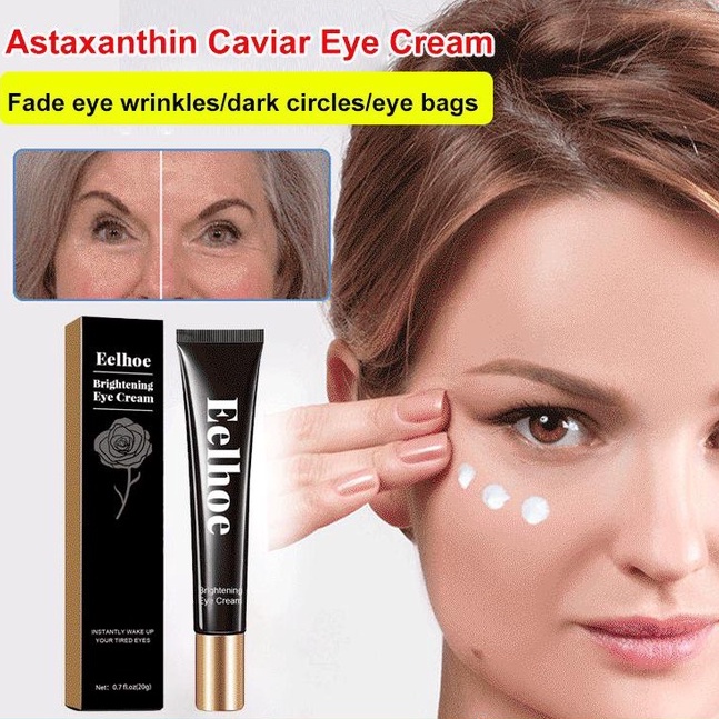Astaxanthin Caviar Eye Cream Anti-Aging Wrinkle Tighten Skin Moisturize ...