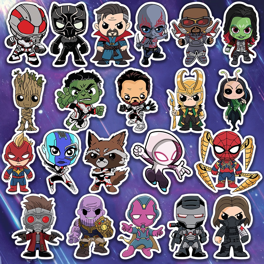 Stickers Marvel Stickers Mystery Pack mcu avengers Paper & Party ...