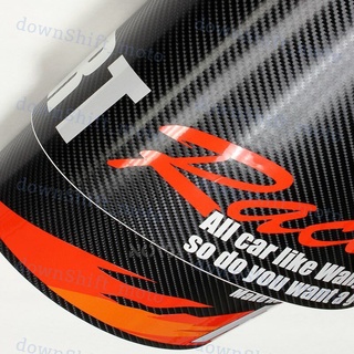 Windshield Carbon Fiber Vinyl Window Ralliart Drift Racing Banner Decal ...