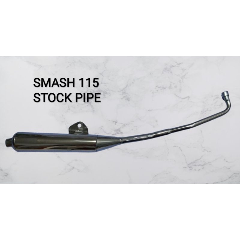 Suzuki Smash 115 - StockPipe - Stainless | Shopee Philippines