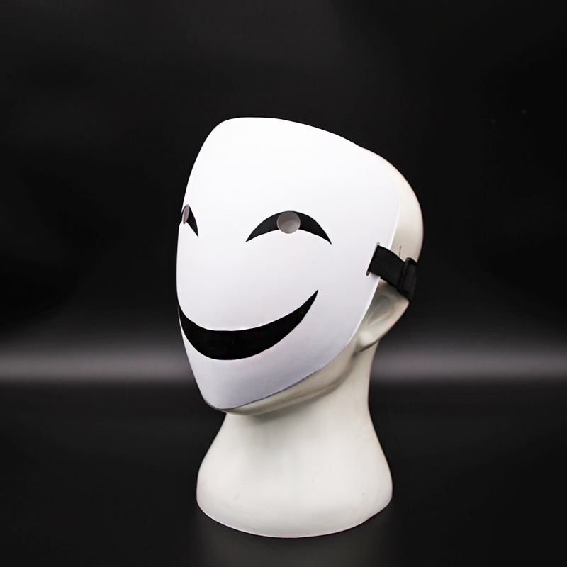 Anime Tenku Shinpan High Rise Invasion Mask PVC Black Terror Mask ...