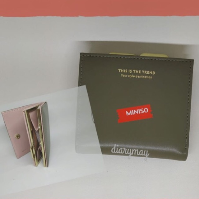 Miniso Premium Wallet | Shopee Philippines