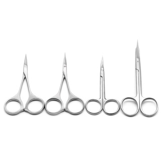 Nasal septum scissors bird beak scissors gold handle stainless steel ...