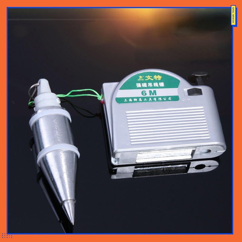 Magnetic 3/5/6m/400g Plumb Bob Levellers Handiness Apeak Test Device ...